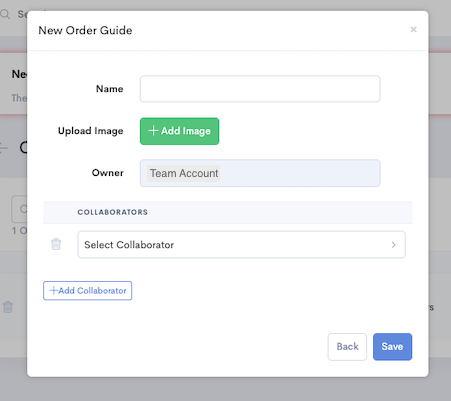 ORDER GUIDES