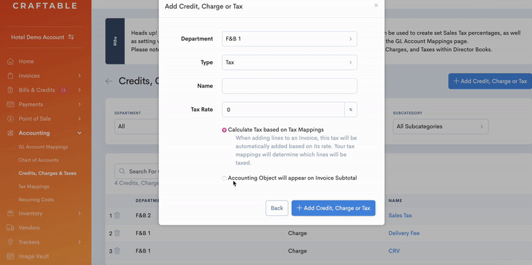 TAX MAPPINGS