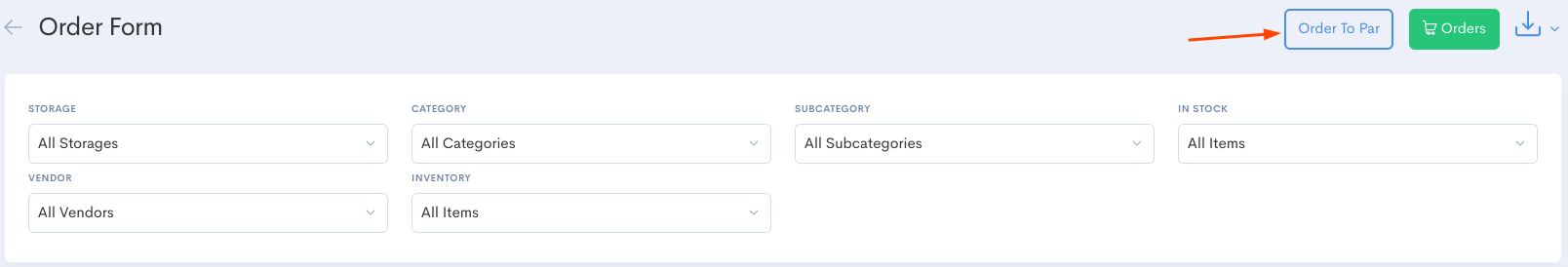 ORDERING TO PAR