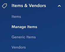 MANAGING PARS FROM ITEM MANAGER