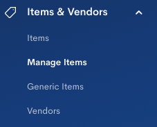 EXPORTING INVENTORY ITEMS TO EXCEL