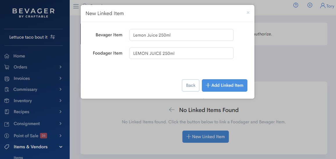 Linked Items