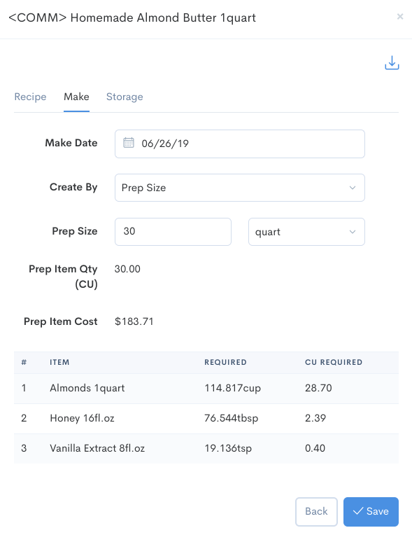 CREATING BATCHES AT YOUR COMMISSARY