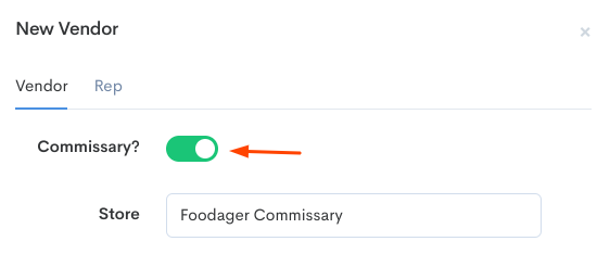 CREATING & ASSIGNING YOUR COMMISSARY AS A VENDOR