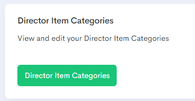 MANAGING ITEM CATEGORIES & SUBCATEGORIES