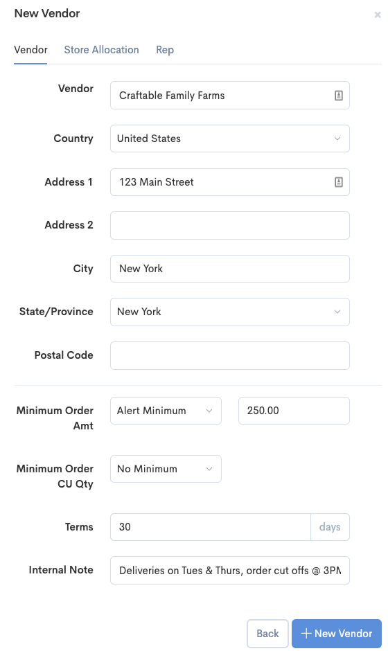 MANAGING VENDORS AT DIRECTOR