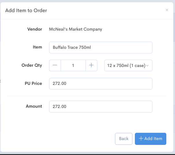 UPDATING AND PLACING ORDERS