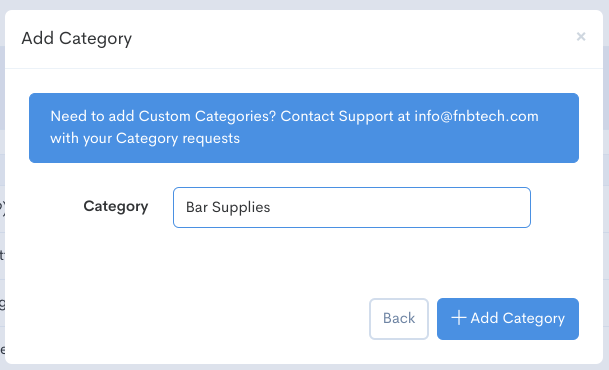 MANAGING ITEM CATEGORIES & SUBCATEGORIES