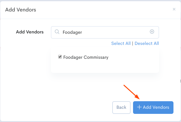 CREATING & ASSIGNING YOUR COMMISSARY AS A VENDOR