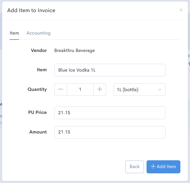 CREATING VENDOR INVOICES MANUALLY