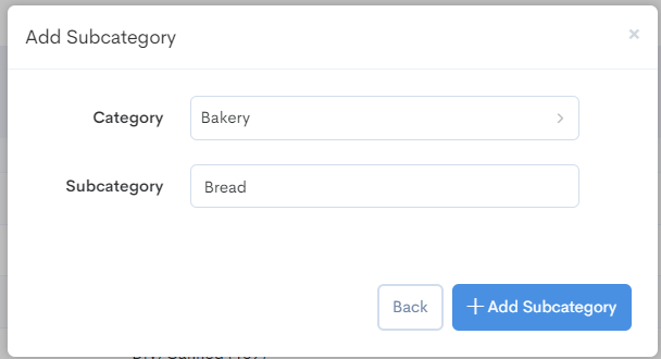 MANAGING ITEM CATEGORIES & SUBCATEGORIES