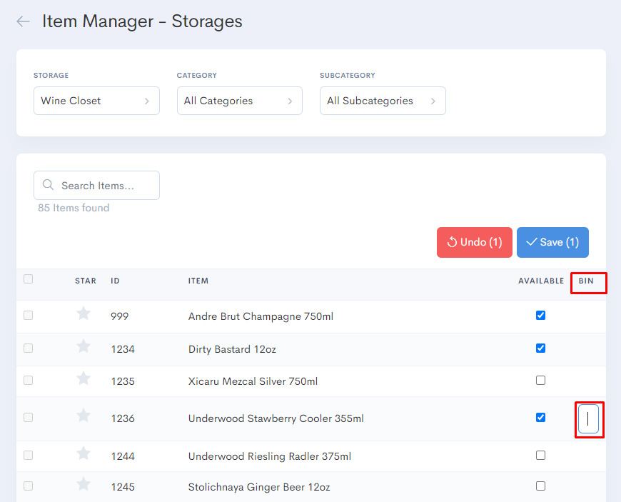 MANAGING INVENTORY STORAGES WITH ITEM MANAGER